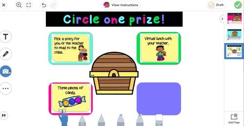 Digital Seesaw Treasure Box Incentive Prizes by Learning for the Littles
