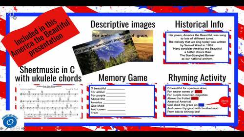 America the Beautiful-Lyric Games, Ukulele Chords, History, and More