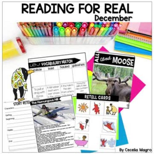 First Grade Reading Lesson Plans and Activities for December | TPT