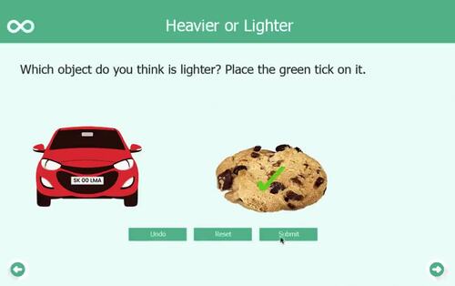 Comparing Weights: Heavier or Lighter | Digital Resource for ...