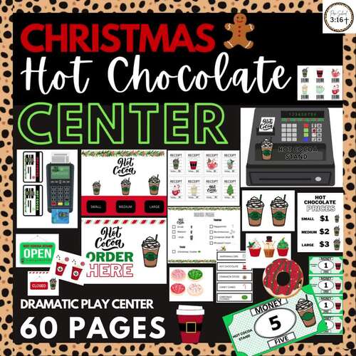 Christmas Centers| Christmas Center Bundle by Preschool Three Sixteen