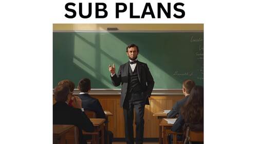 U.S. History Reconstruction Sub Plans MCQs, Matching, and Short Response