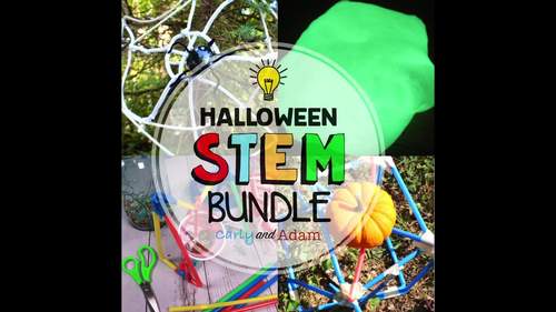 October Halloween STEM Activities and Challenges BUNDLE | TPT
