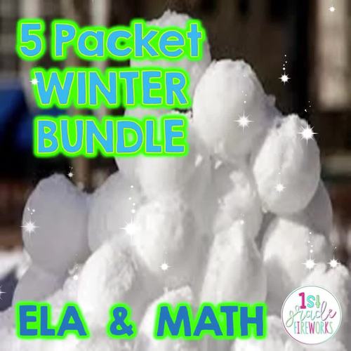 Winter Activities Bundle - k-3 by 1stgradefireworks | TPT