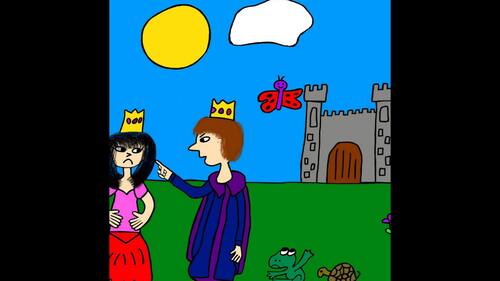 The Naughty Princess Picture Book-Moral Lesson Story by KDB Klip Art