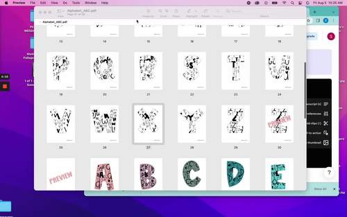 Alphabet Posters | ABCs | Elementary | Middle | High | by Teachin ...