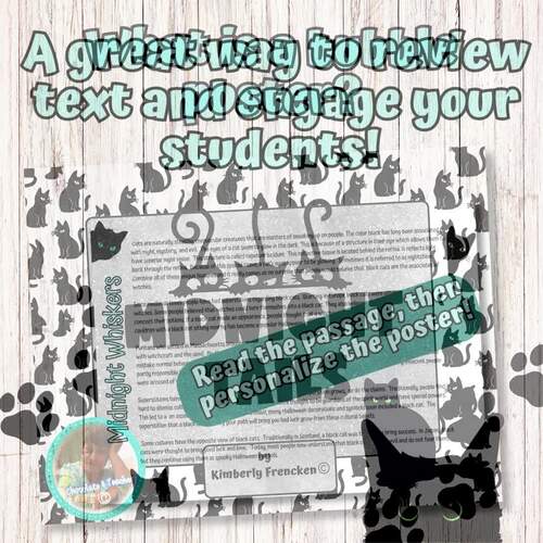 Fun Halloween Nonfiction Reading Comprehension Passage & Activity ...