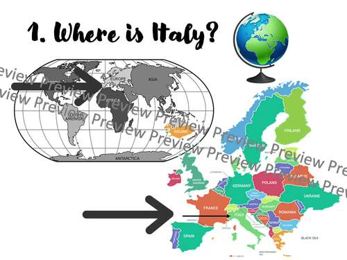 All About Italy: No-Prep Lesson with Presentation and Handout | TPT
