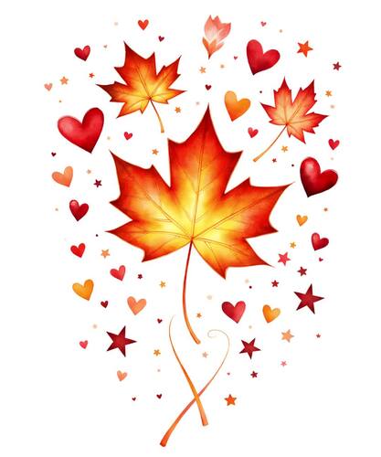 + 90 Cute Editable Canada-Themed Illustrations Canada Day Clipart Bundle