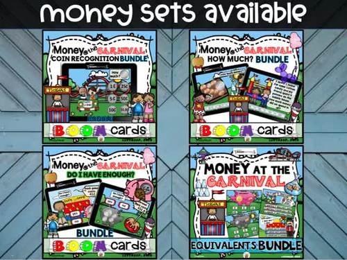 Money at the Carnival - U.S. Coin Recognition (Distance Learning on Boom)