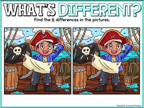 Morning Meeting Activities - Digital Games - Spot the Difference ...