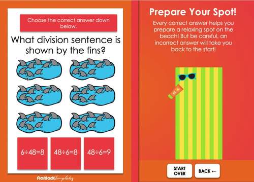 Intro to Division Equal Groups Division Boom ™ Cards Game 3rd Grade ...
