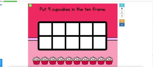 Valentine's Day Ten Frames | Math Boom Cards by Teaching Autism | TPT
