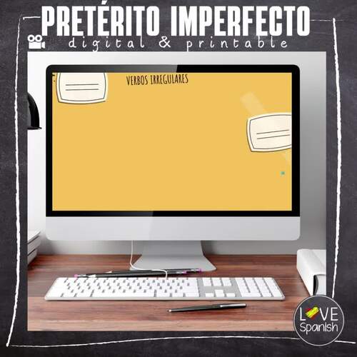 PRETÉRITO IMPERFECTO: ANTES Y AHORA by LOVE SPANISH SYDNEY | TPT