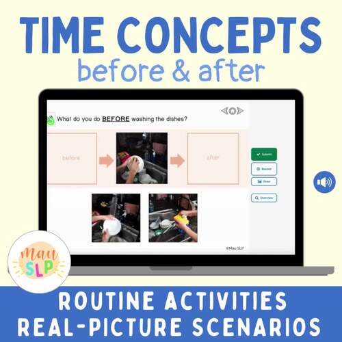 Time Concepts: Before and After Real Picture Scenarios Boom Cards™ by ...