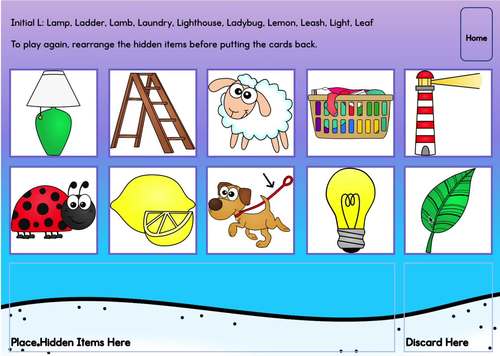 Digital Winter Articulation Game - Find The Hidden Snow Globe | TPT