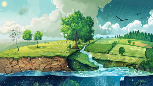 The Water Cycle Nature's Amazing Water Adventure by Mr.Spies1976