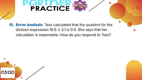 Reveal Math FL Daily Slides Unit 8 (Fifth Grade) by Cunning Crew