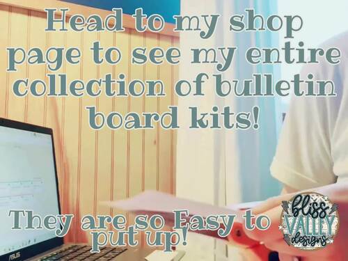 EDITABLE It's Freezin' Season Winter Classroom Bulletin Board Kit