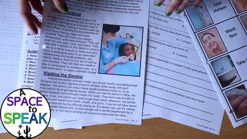 Personal Hygiene Life Skills Activities for Teens by A Space to Speak