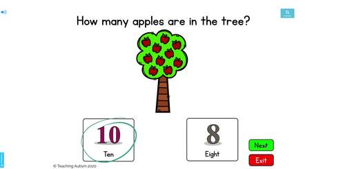 Counting to 10 Autumn / Fall Boom Cards | Math Boom Cards by Teaching ...