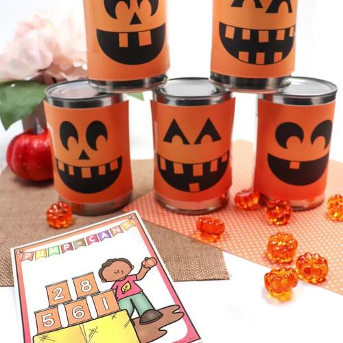 Pumpkin Fall Counting Activity - Fall Preschool Math - Halloween ...