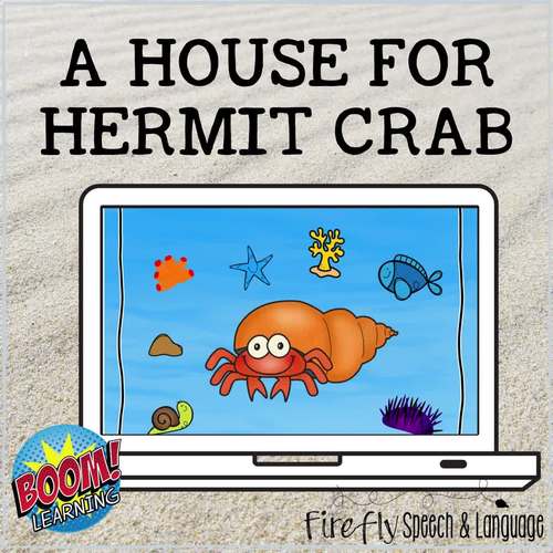 A House for Hermit Crab Boom Cards | TPT