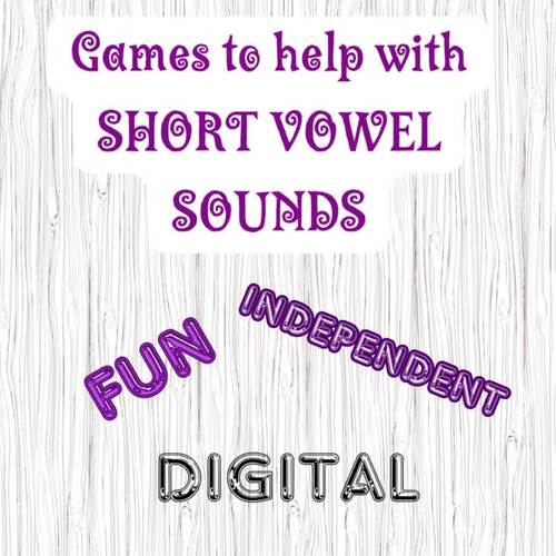 Digital: Short Vowel Words- Digital Spelling Games by LOLLIPOPS ...