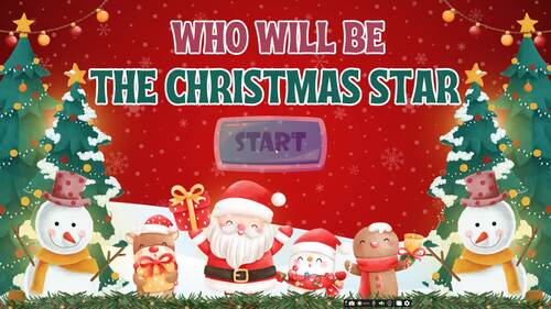 Christmas Main Idea and Supporting Details Game Show Reading Activity