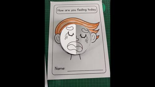 3D Emotion Craft | How Are You Feeling Today? | SEL Mood & Feelings ...