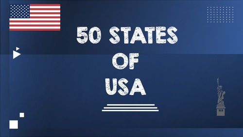 Geography: Learn Names and Maps of 50 States of USA, Geography by mzat