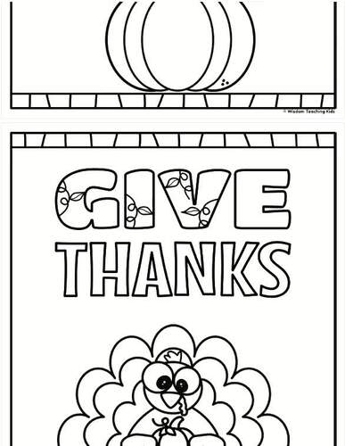 Simple Fall Coloring Pages for Halloween Autumn Thanksgiving | TPT