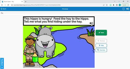 Initial /h/: Feed the Hay to the Hippo. by Creative Speech Language ...