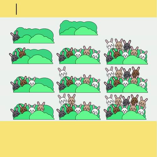 Easter Bunny Rabbits (Counting Easter Bunnies) - Clipart by Lesson Launch