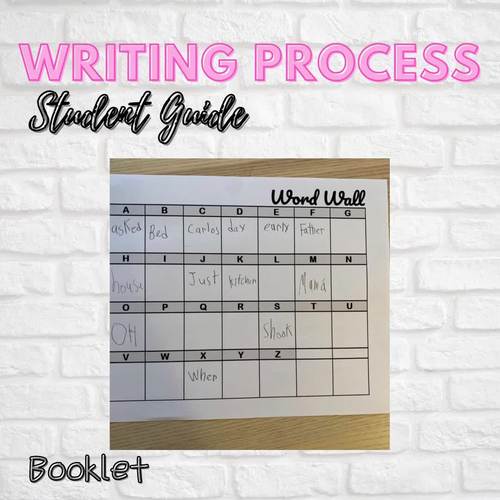 Writing Process Spanish and English by Bilingual Smart Cookie | TPT