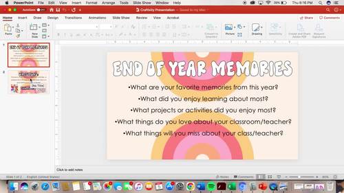 End of the Year Writing Craftivity for Primary and Upper Grades | TpT