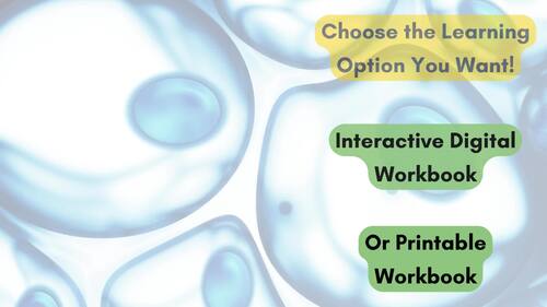 Cells + Microscopes Digital + Printable Workbook Unit Study - BC Grade ...
