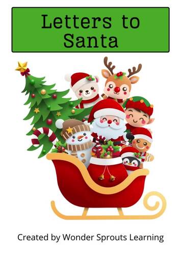 Letters to Santa – Printable Christmas Writing Activity for Kids
