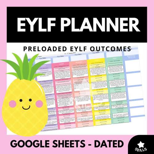 The Ultimate EYLF Planning Bundle by Starskills | TPT
