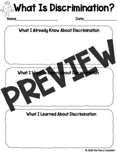 What is Discrimination? A Read Aloud to Discuss Discrimination and ...