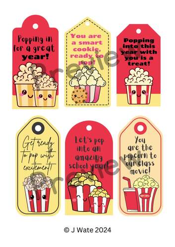 Back to School Gift Tags | Printables Student Appreciation | End of ...