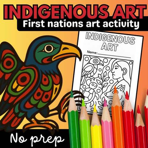 Indigenous Art of Canada | Printable Booklet & Crafts for Grades 2–5