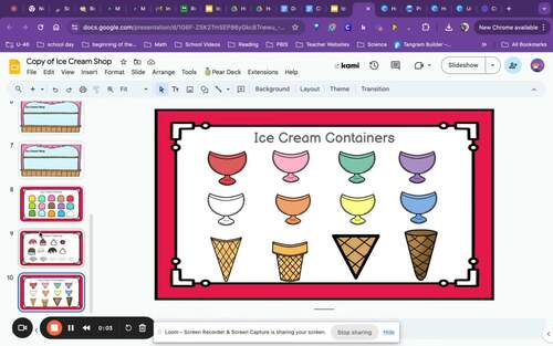 Create Your Own Ice Cream Treat-Google Slides Digital Tools Activity ...
