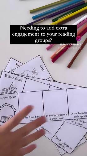 Decodable Readers Strips: Decode and Draw Phonics Bundle | TPT