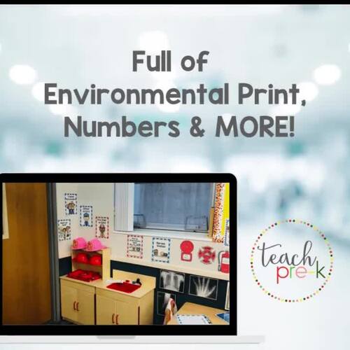 Community Helpers Dramatic Play Center - Emergency Center Printables ...