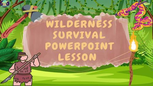 Survival Vocabulary ESL/ESOL PowerPoint Lesson for B1 Level Students