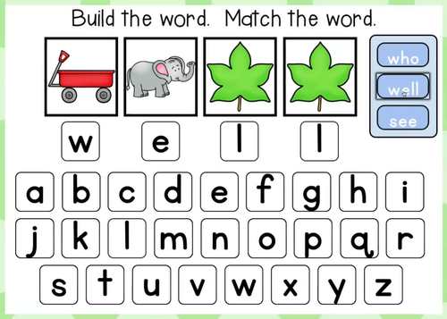 Kindergarten Sight Word Practice | Sight Words High Frequency Words 3
