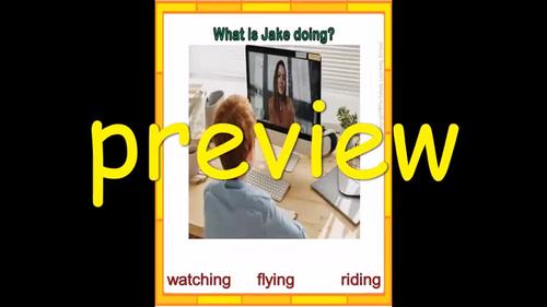 Verbs - Identify the verbs -Activity slides with real images - Part 1 ...