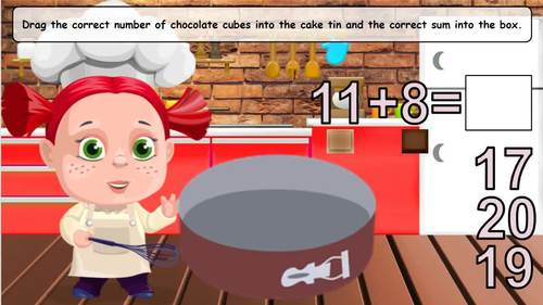 Addition & Subtraction to 20 Interactive Math Google Slides DIGITAL ...