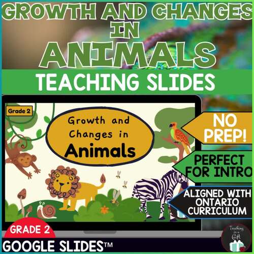 GR 2 GROWTH AND CHANGES IN ANIMALS - UNIT CONCEPTS OVERVIEW SLIDES ...